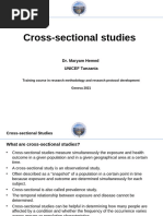 Methodology Series Module 3: Cross-Sectional Studies: Indian Journal of ...