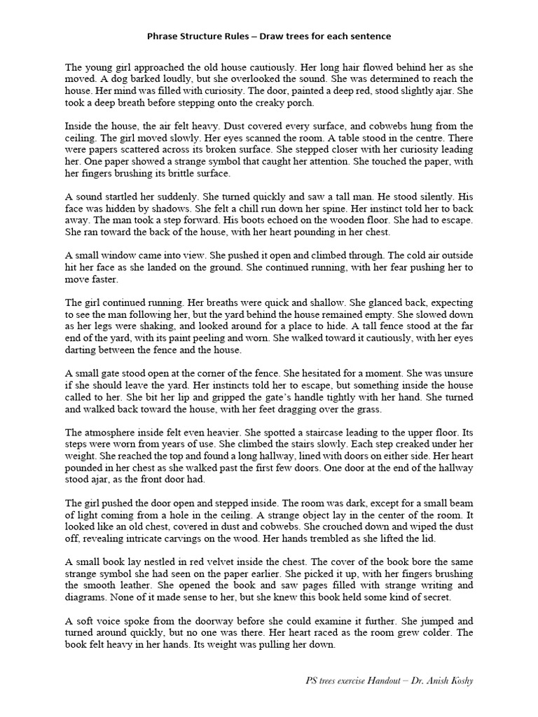 PS trees exercise | PDF