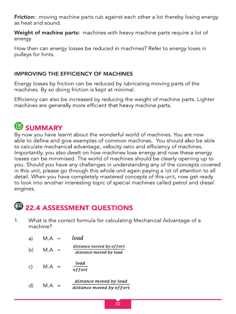 Machines Questions | PDF