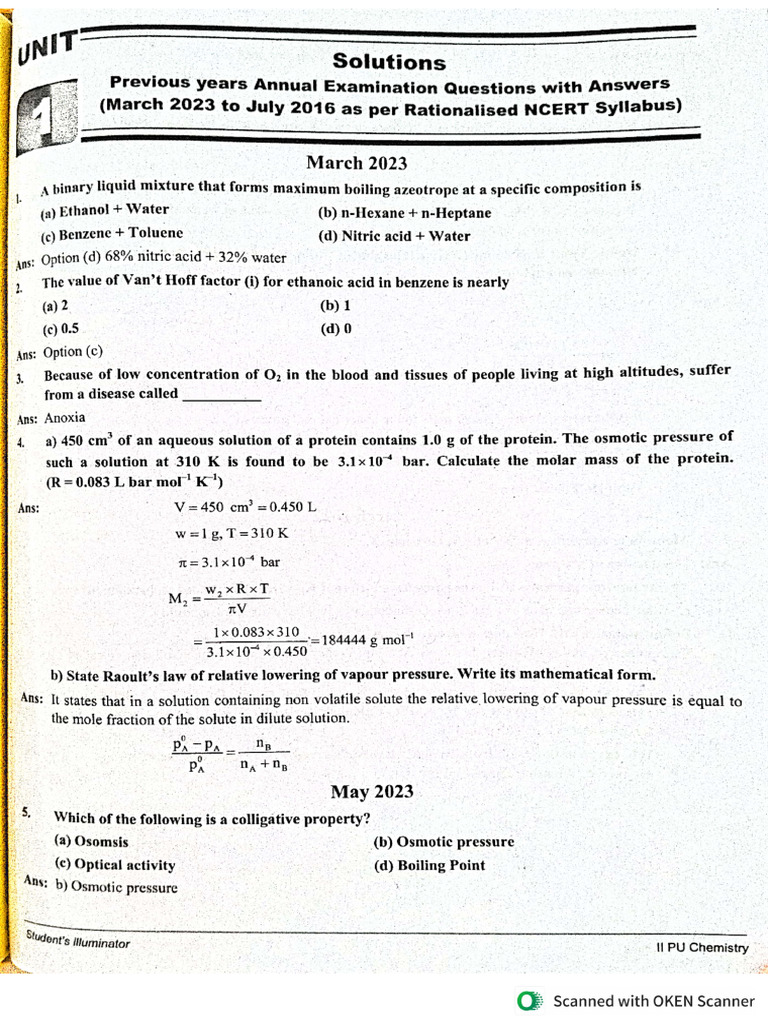 Unit 1 Solutions Pdf