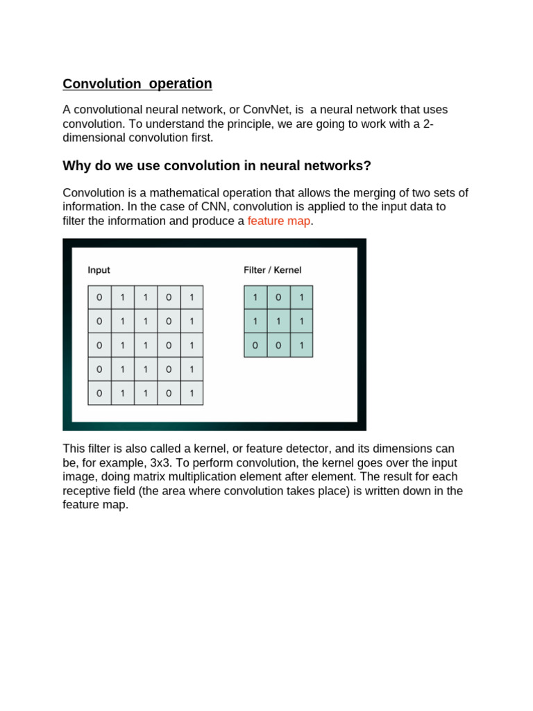 A convolutional neural network | PDF | Computational Neuroscience | Computational Science