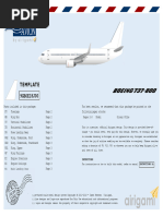 Airigami Aircraft Model Instructions | PDF | Aircraft | Paper