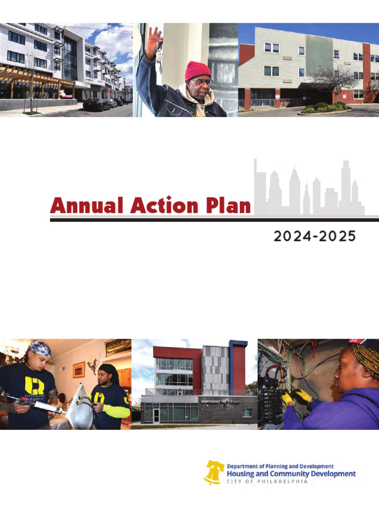 Philadelphia Annual Action Plan 2024-2025 | PDF | Cost Of Living | Homelessness