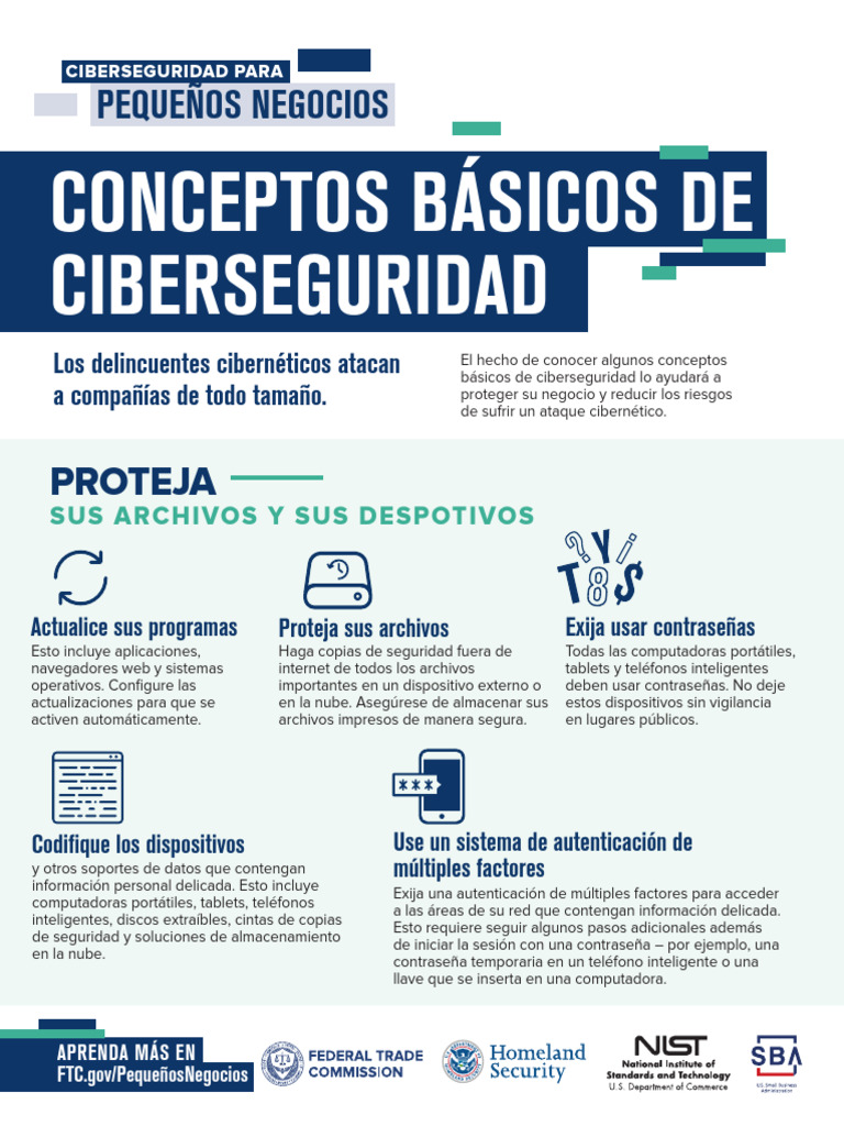 Conceptos B Sicos de Ciberseguridad 1736439147 | PDF | Seguridad | La seguridad informática