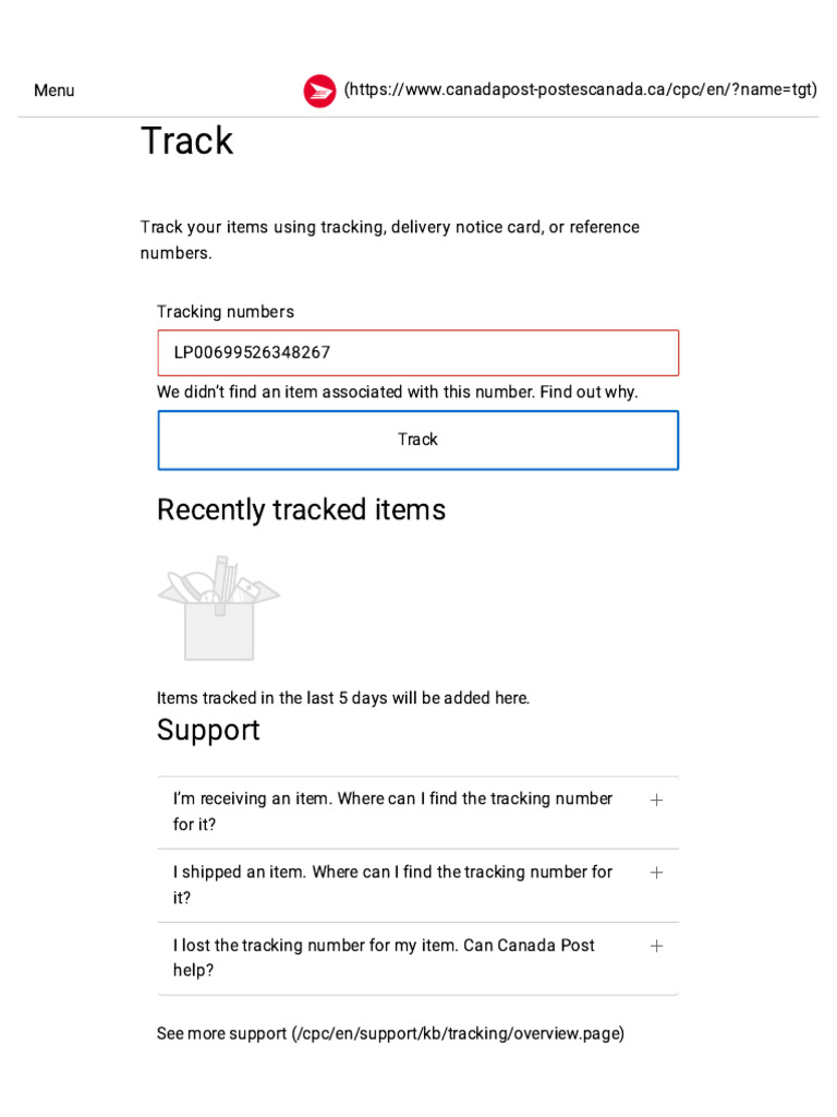 How to Track Packages with Canada Post | PDF
