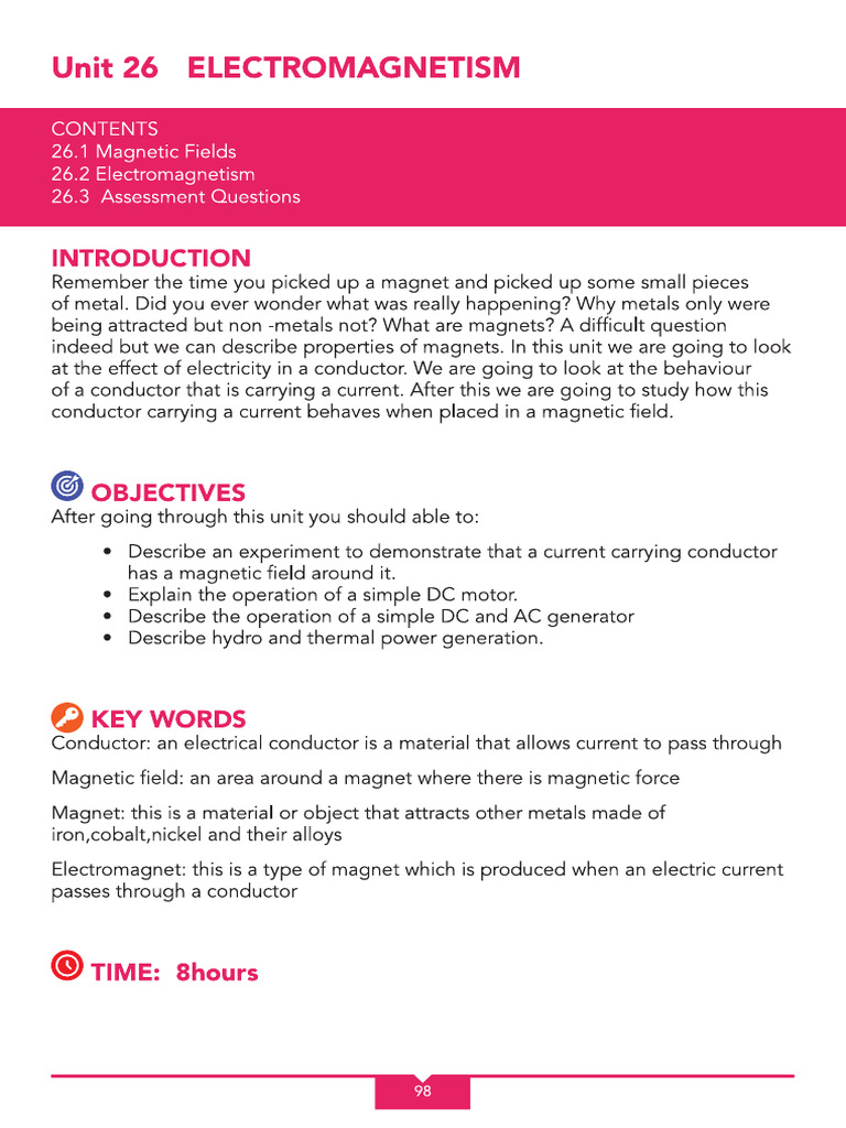Electromagnetism Notes | PDF