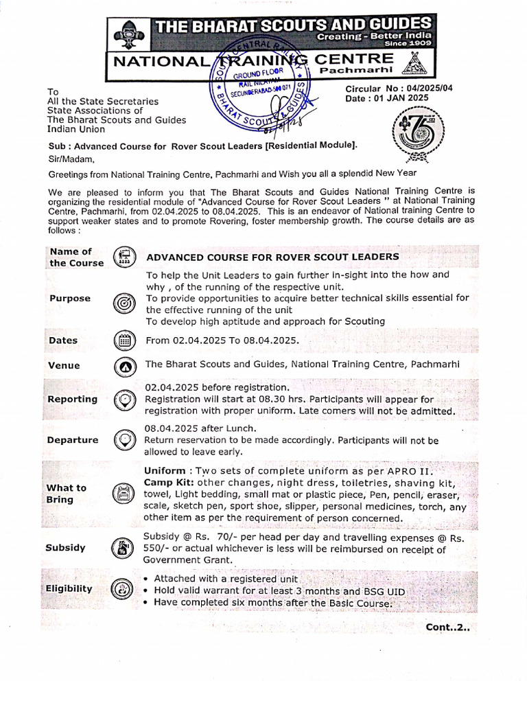 Advance Course for RSL_04 | PDF