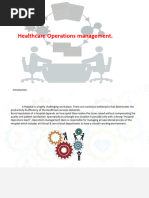 Hospital Operation Management | PDF | Health Administration | Hospital
