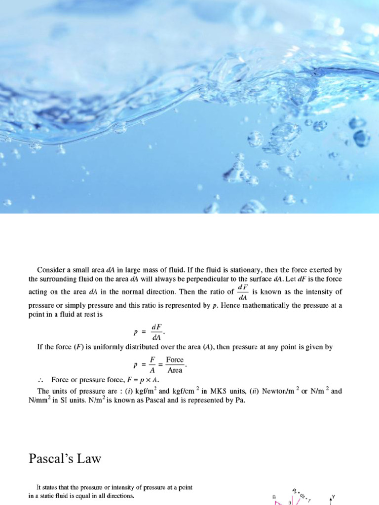 2-Pressure and Its Measurement | PDF