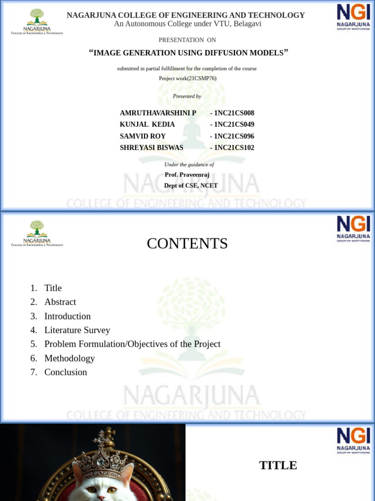 Image Generation with Diffusion Models | PDF | Applied Mathematics | Statistical Theory