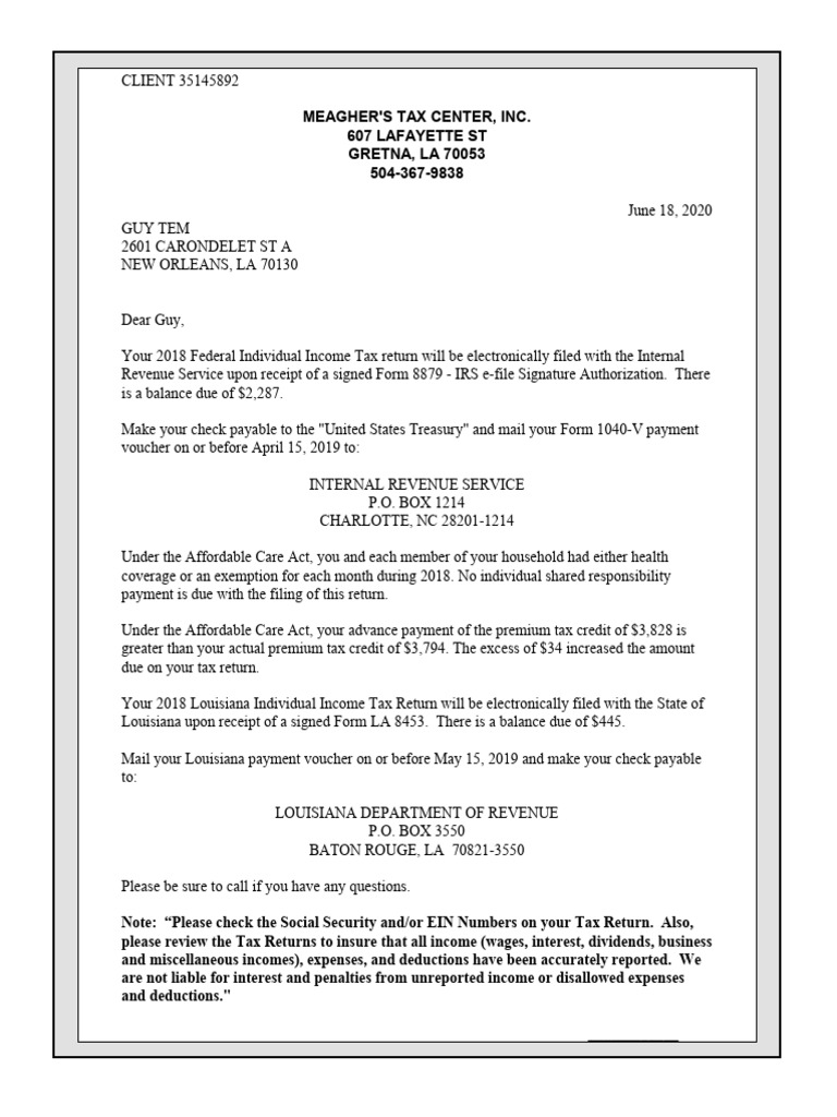 Guy 2018 | PDF | Tax Refund | Irs Tax Forms