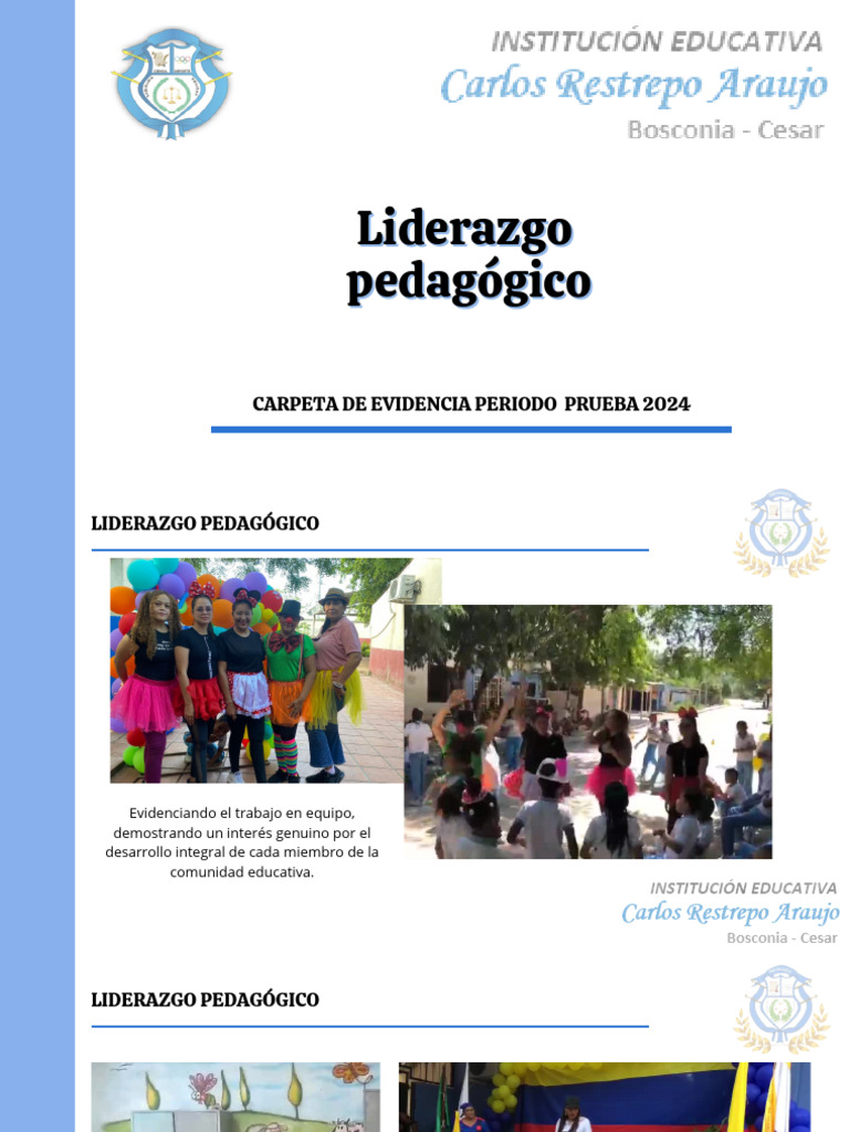 Liderazgo Pedagógico | PDF