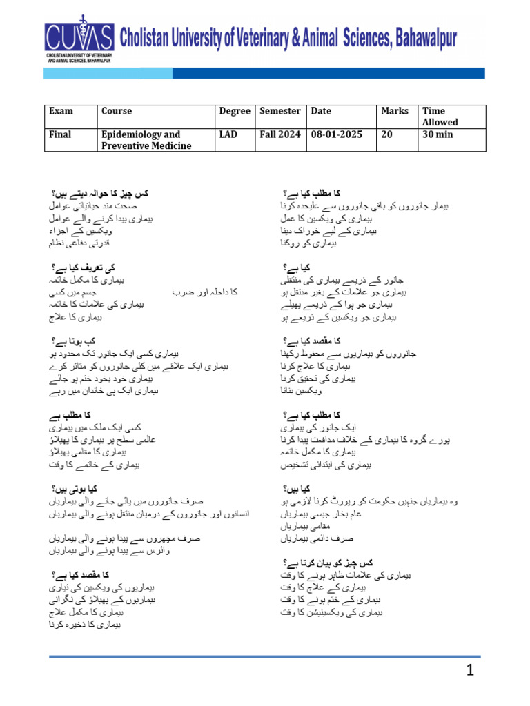 Paper LAD - Practical (Final) | PDF
