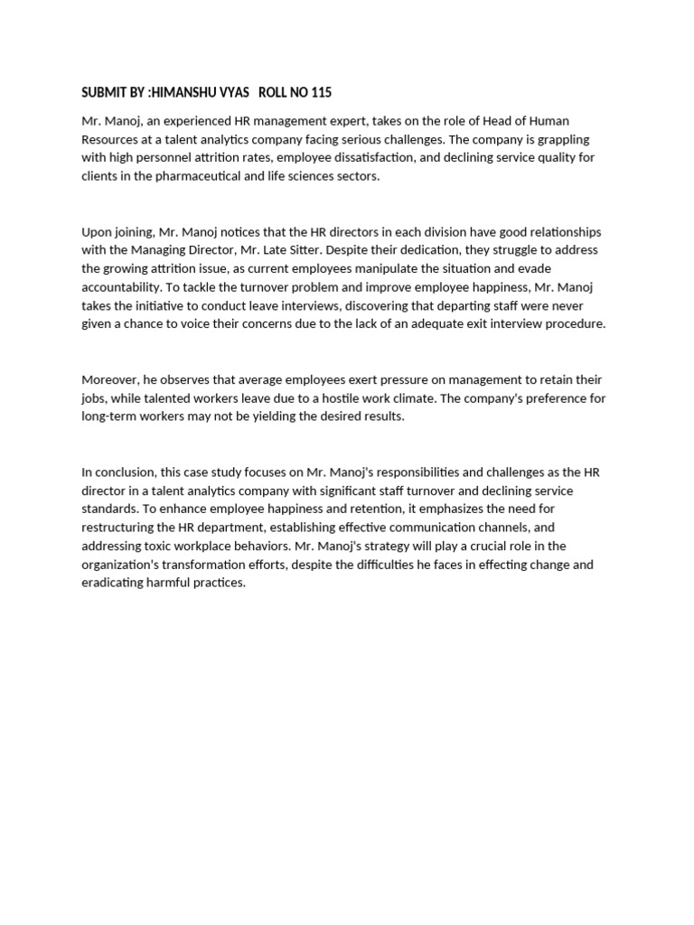 Retention Case | PDF