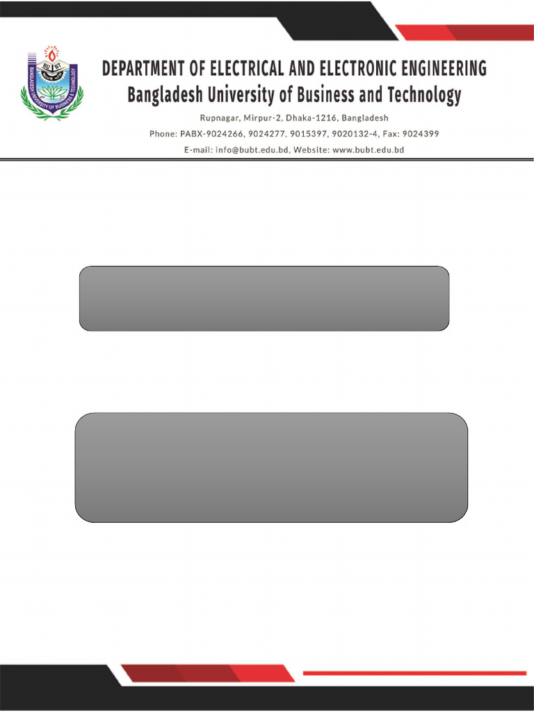 Lab Manual, EEE-104 | PDF | Resistor | Voltage