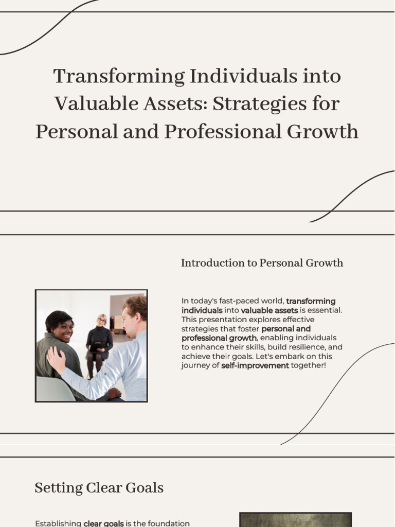 Strategies for Personal Growth Success | PDF
