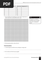 Freezing Points of Stearic Acid Experiment | PDF | Temperature ...