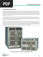 Data Sheet HPE Storage Fibre Channel Switch B-Series SN3600B | PDF ...
