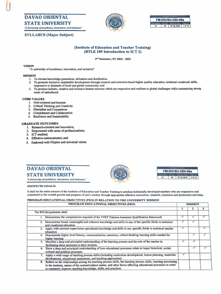 Introduction To Ict 2 | PDF