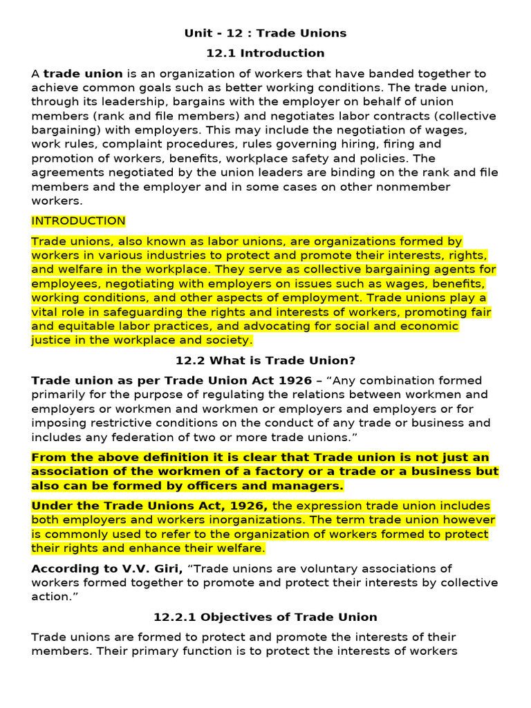 Mas005 Report | PDF | Trade Union | Employment
