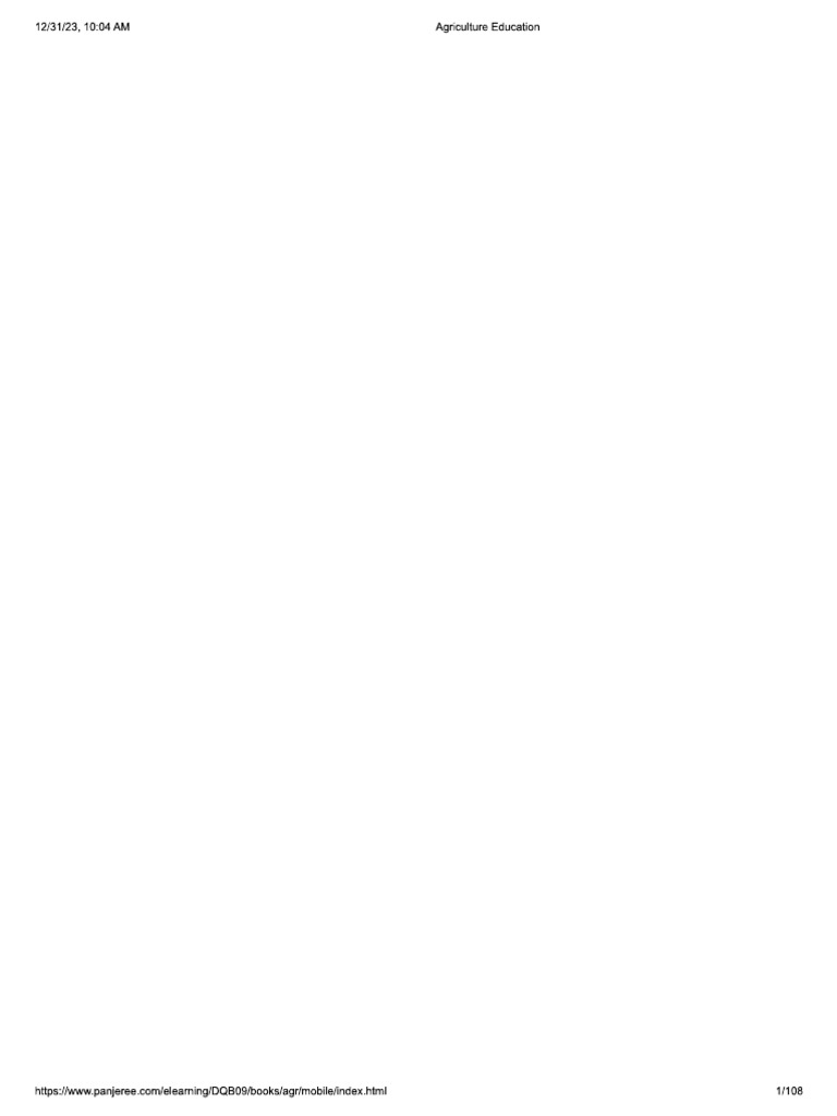 SSC TEST PAPER 2024-Agriculture Education | PDF