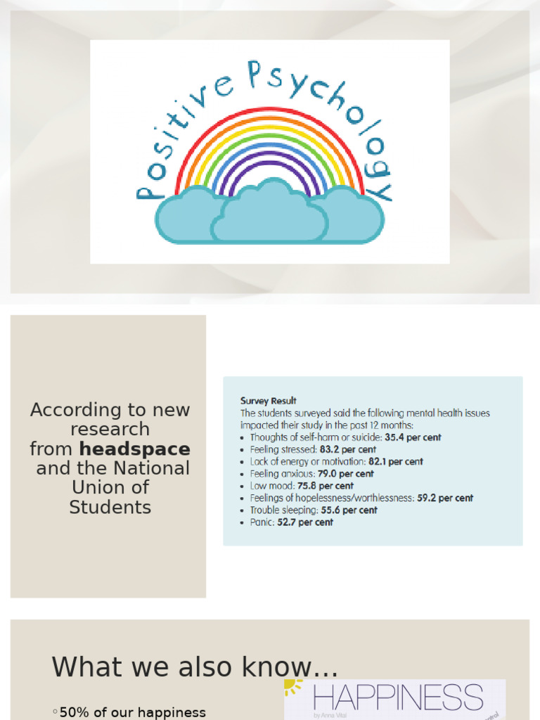 Positive Psychology | PDF | Positive Psychology | Emotions