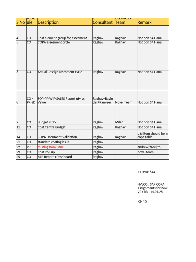 Copa Report | PDF | Hierarchy