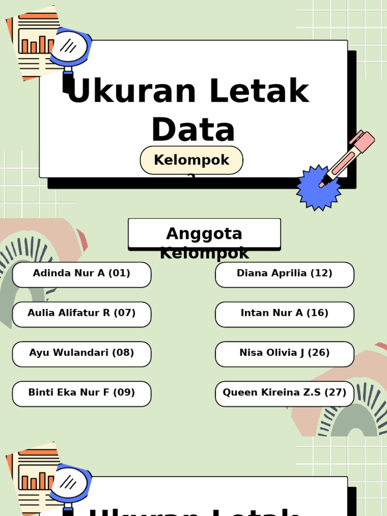 Ukuran Letak: Kuartil, Desil, Persentil | PDF