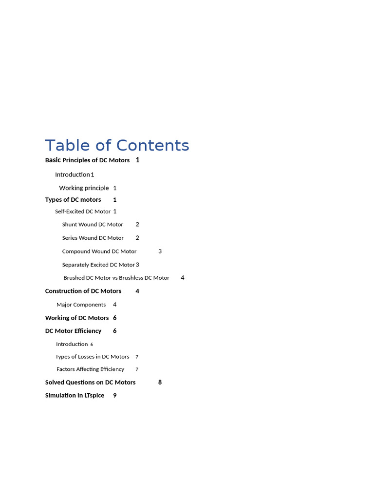 Basic Principles of DC Motors | PDF | Electric Motor | Engines