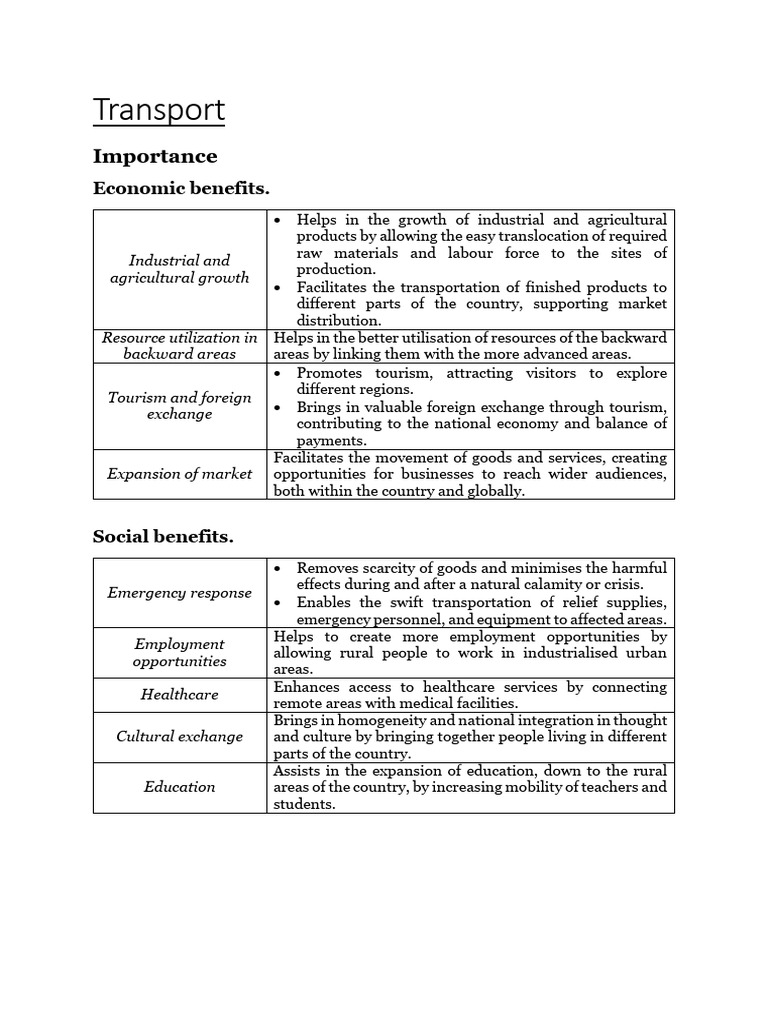 Transport Pdf Transport Road Infrastructure