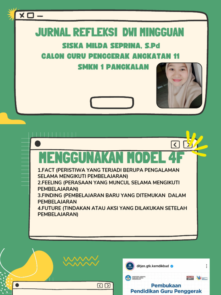 Jurnal Refleksi Dwi Mingguan | PDF