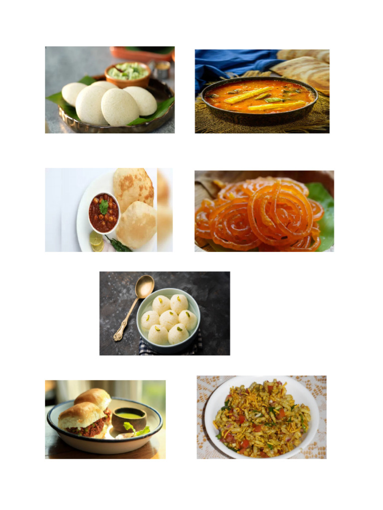 Printout Snacks of India and Slogam | PDF