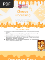 Cheese Making Process Flow Diagram | PDF | Cheesemaking | Cheese