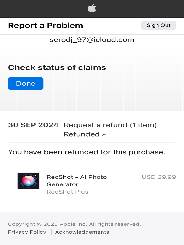 Report a Problem | PDF