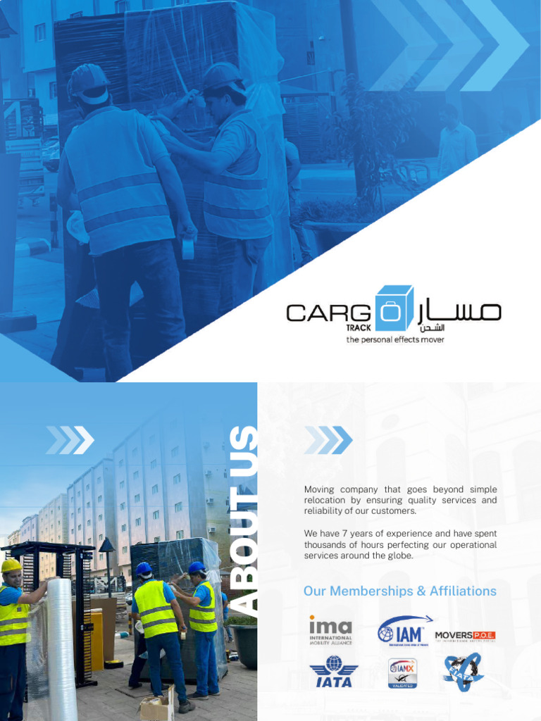 Cargo Track Brochure | PDF | Cargo | Containerization