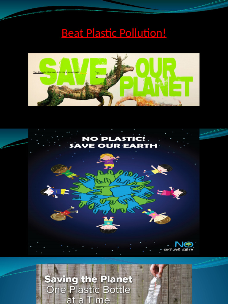 PPT SAVING THE PLANET | PDF | Plastic | Waste