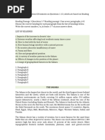 Geography of the Sahara Desert Explained | PDF | Sahara | Desert