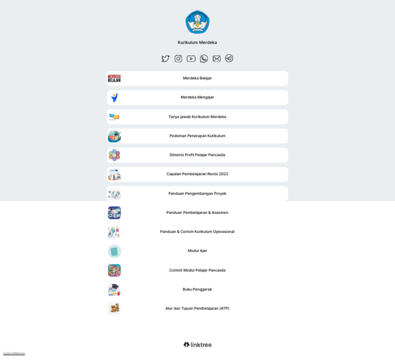 Kurikulum Merdeka _ Linktree | PDF
