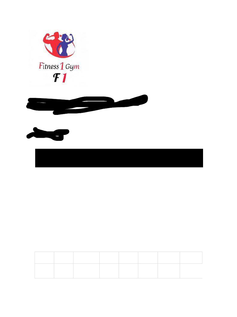 Tax Invoice for Fitness Gym Membership | PDF