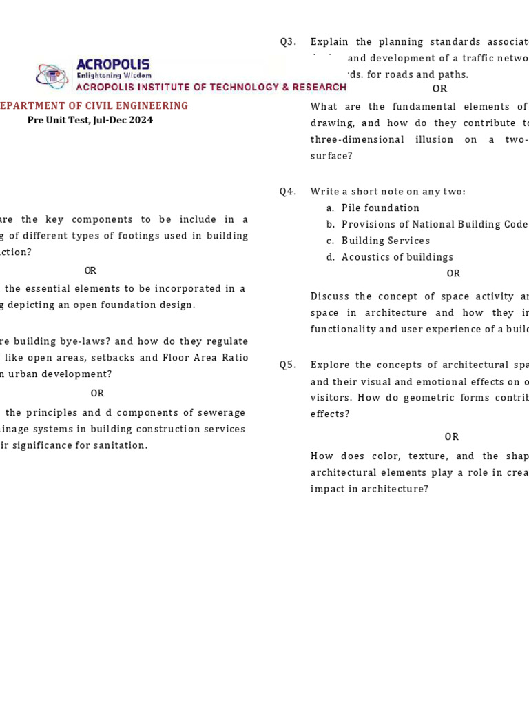 CE304 BPA PUT Que Paper Jul-Dec 2025 | PDF