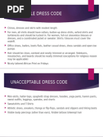 24 25 HOSA Appendix D Dress Code March10.Docx 2 | PDF | Clothing | Sneakers