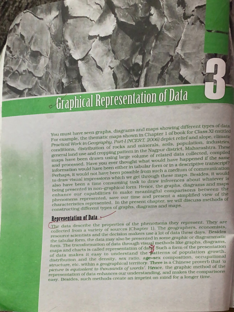 Chapter 3 Graphical Representation of Data | PDF