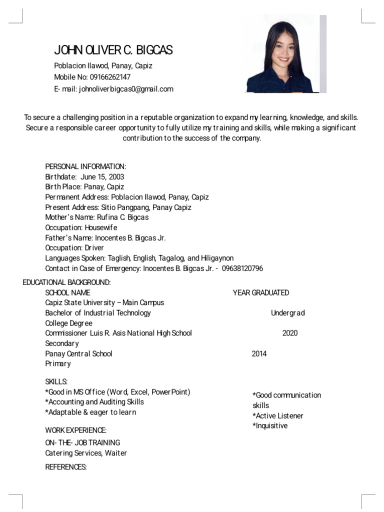 John Resume | PDF
