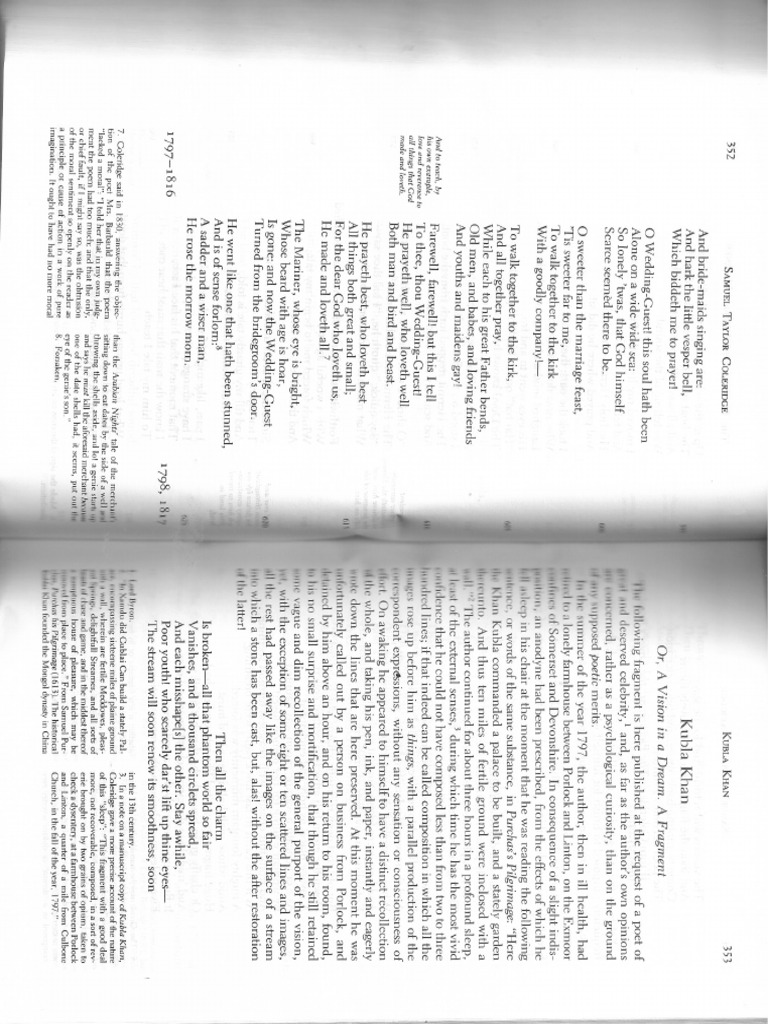 2a. Coleridge Kubla Khan | PDF