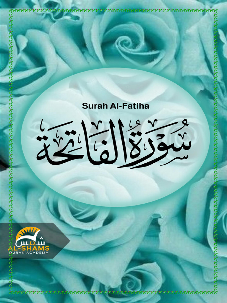 SURAH Fateha HINDI Al Shams Acadmy | PDF