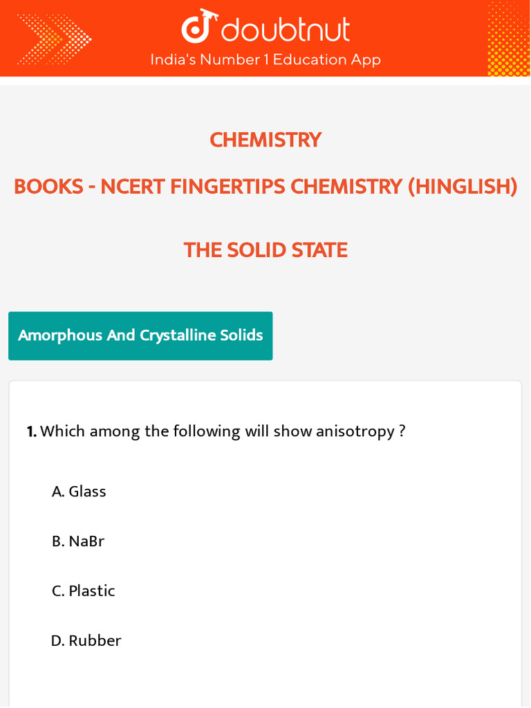 Solid State Chemistry Concepts Explained | PDF | Solid | Semiconductors