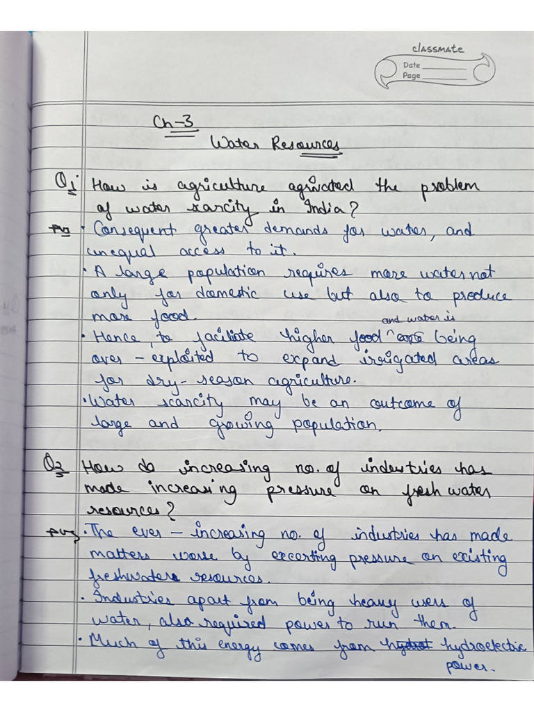 Geography ch 3 | PDF