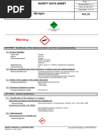 MSDS Un1002 Compressed Air | PDF | Safety | Occupational Safety And Health