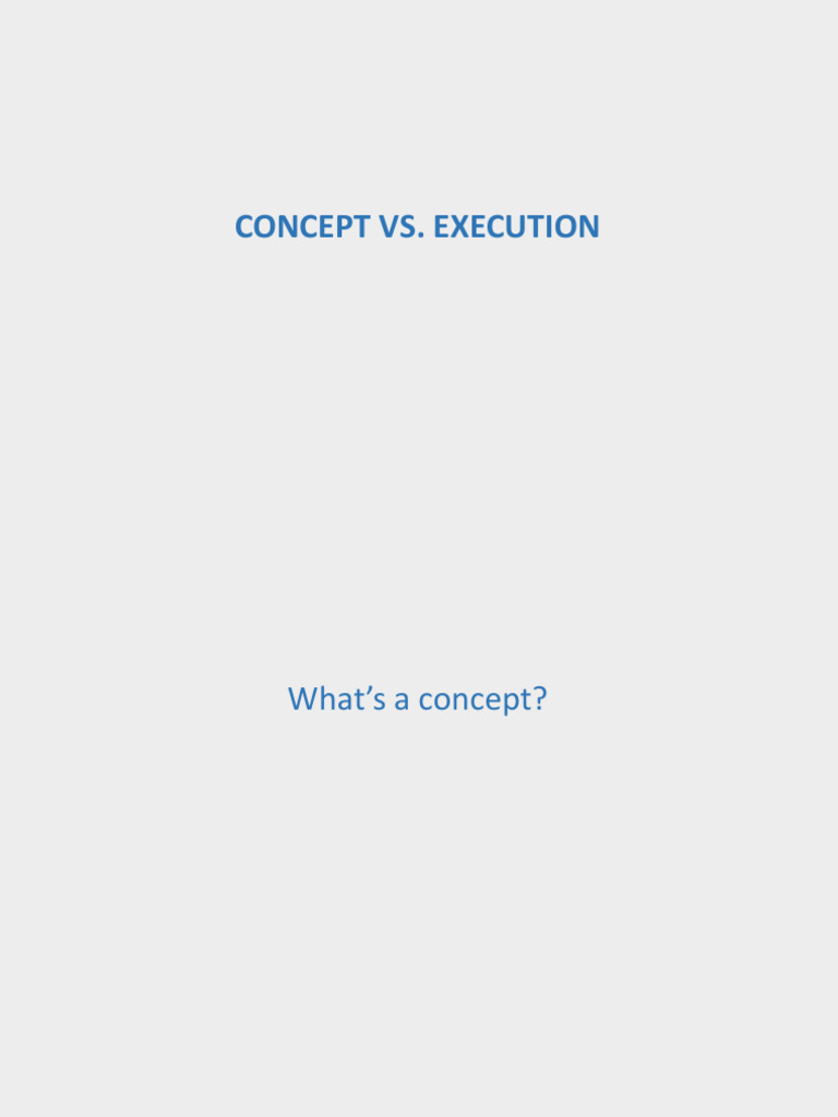 Concept | PDF