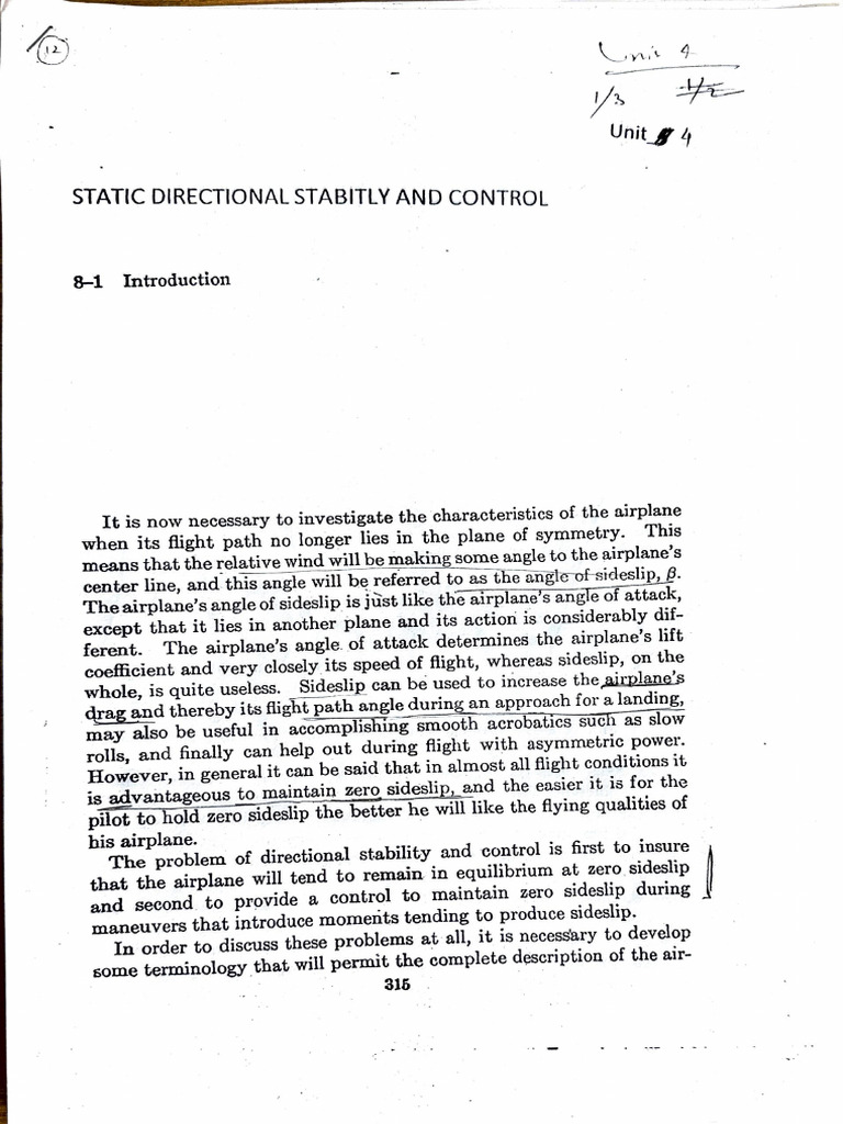 aircraft design mod 4 | PDF